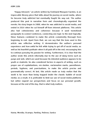 THE SAFE House - THE SAFE HOUSE Sandra Nicole Roldan (Lesson 5) MARY ...