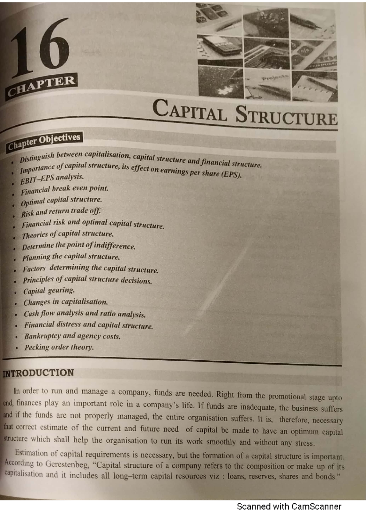 Capital Structure- Theory - Financial Management - Studocu
