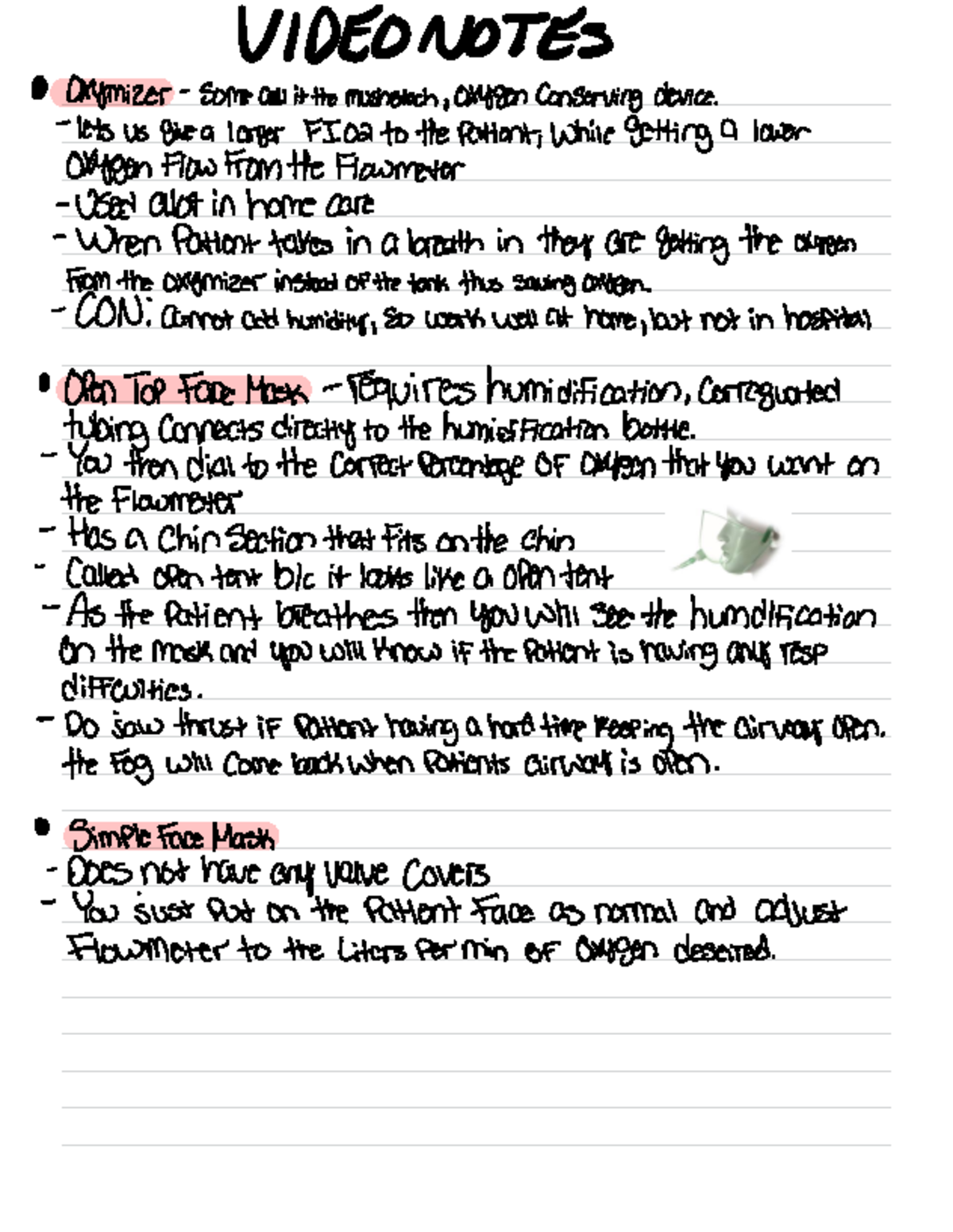 Gas Exchange equipment 2 - VIDEONOTES ⑧Oxymizer - Some call itthe ...