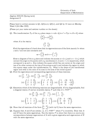 Algebra week 4 integers assignment - MAT00010C - Studocu