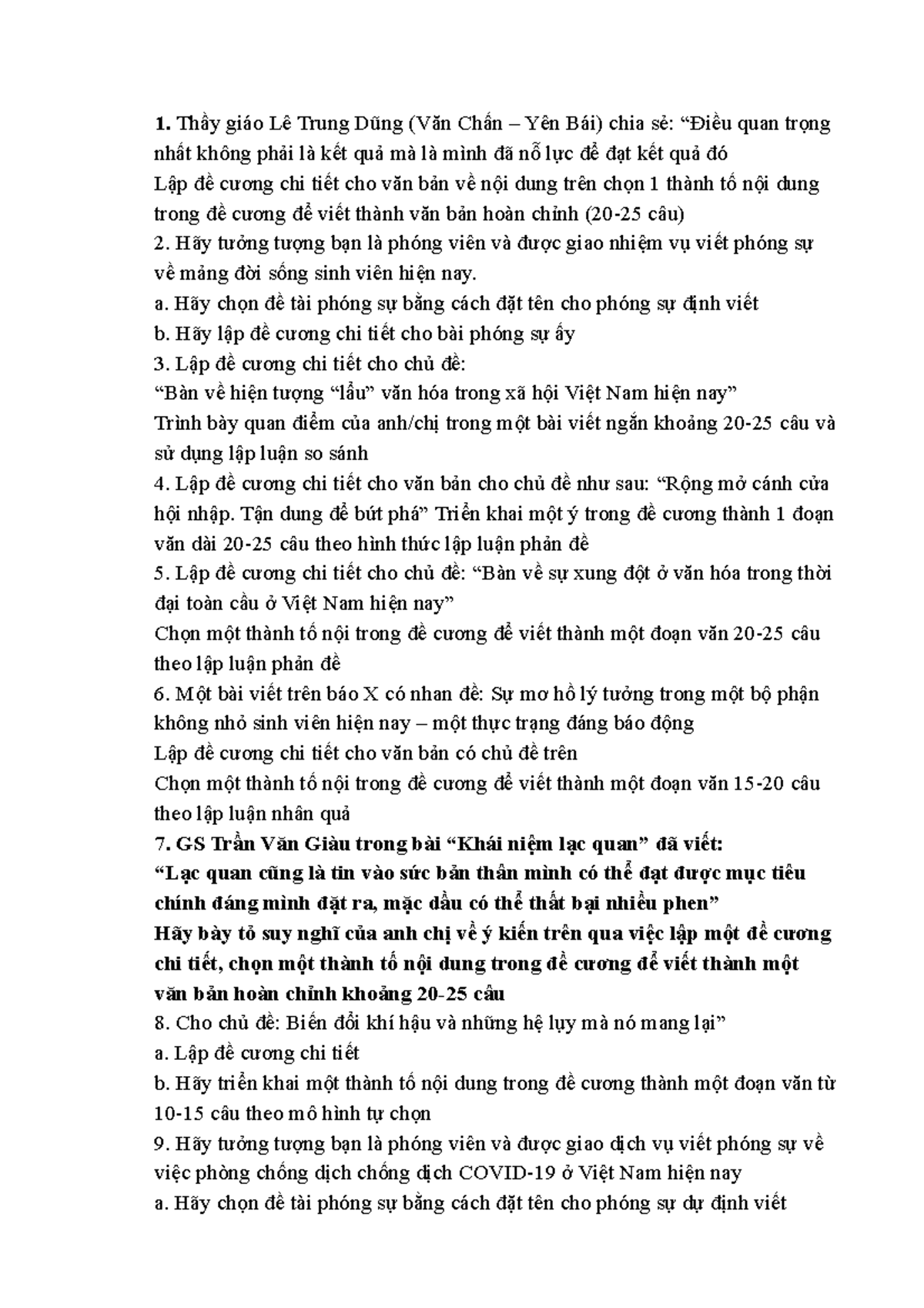 BT TVTH 2 - tiếng việt thực hành - Thầy giáo Lê Trung Dũng (Văn Chấn – Yên Bái) chia sẻ: “Điều ...