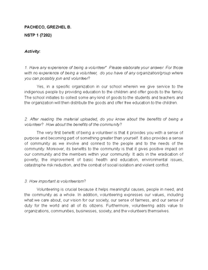 GE 15 week 6 7 - ENVIRONMENTAL SCIENCE GE 15 TOXICOLOGY ...