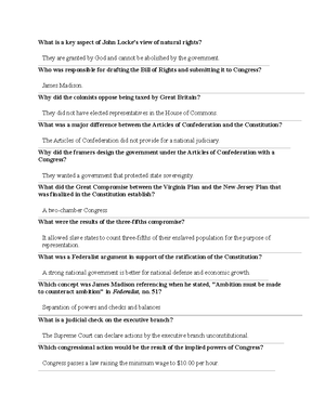 C963 Unit 5 Test Civil Liberties and Civil Rights Unit Test - UNIT TEST ...