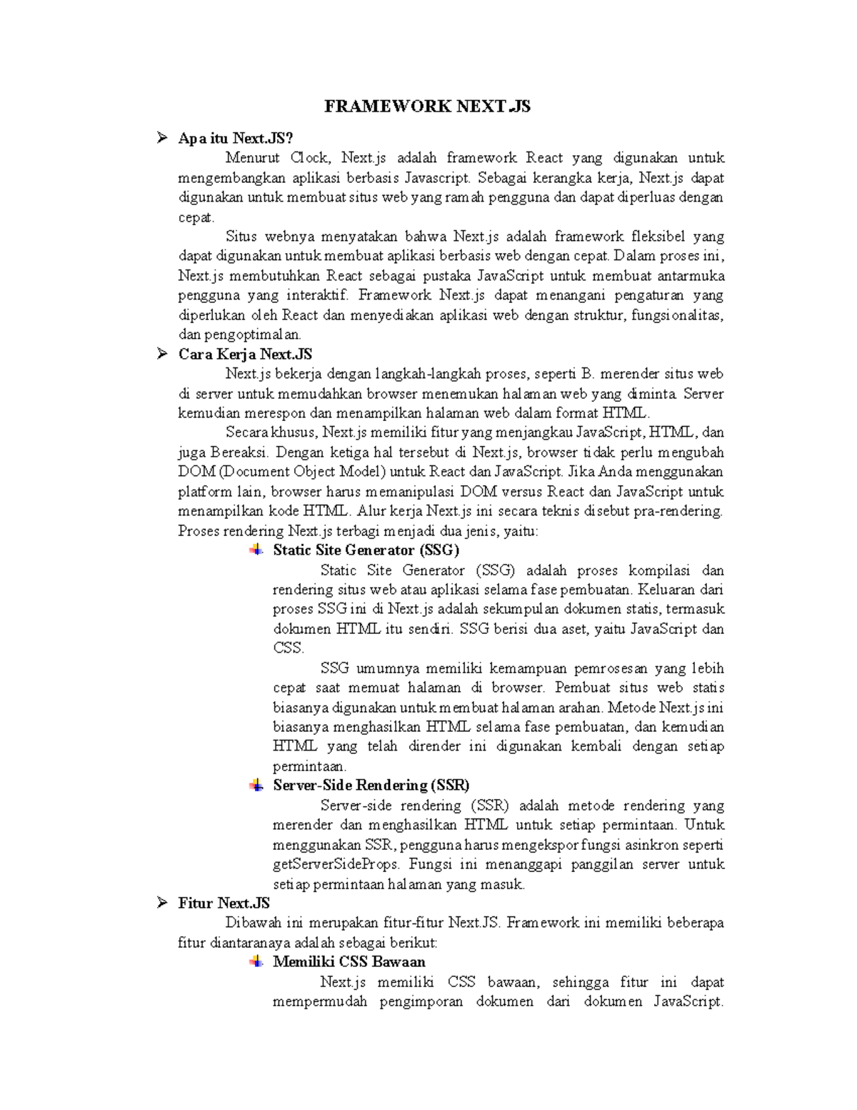 Framework Next JS - FRAMEWORK NEXT Apa itu Next? Menurut Clock, Next ...
