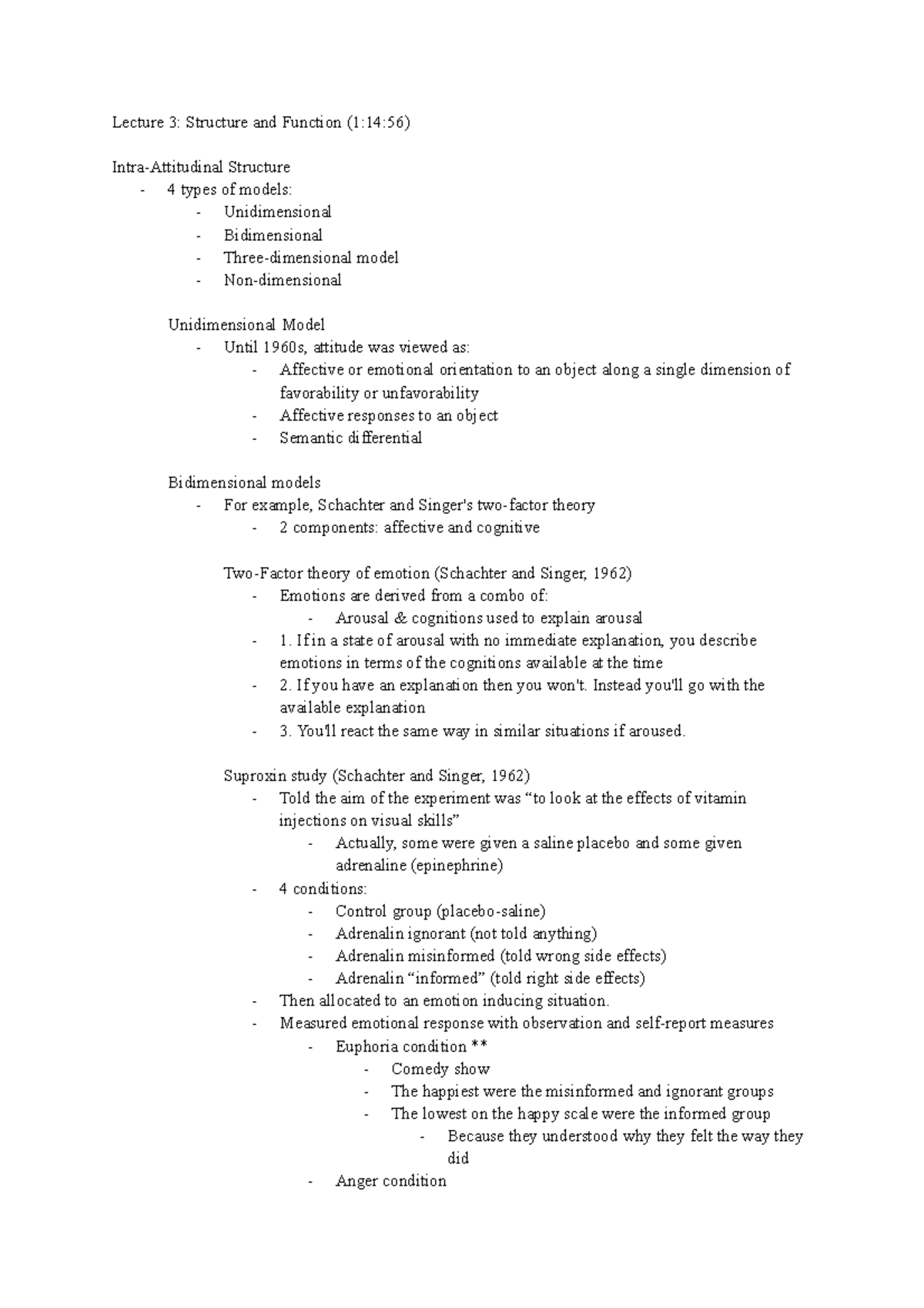 Lecture 3 - Structure and Function, 2021 - Lecture 3: Structure and ...