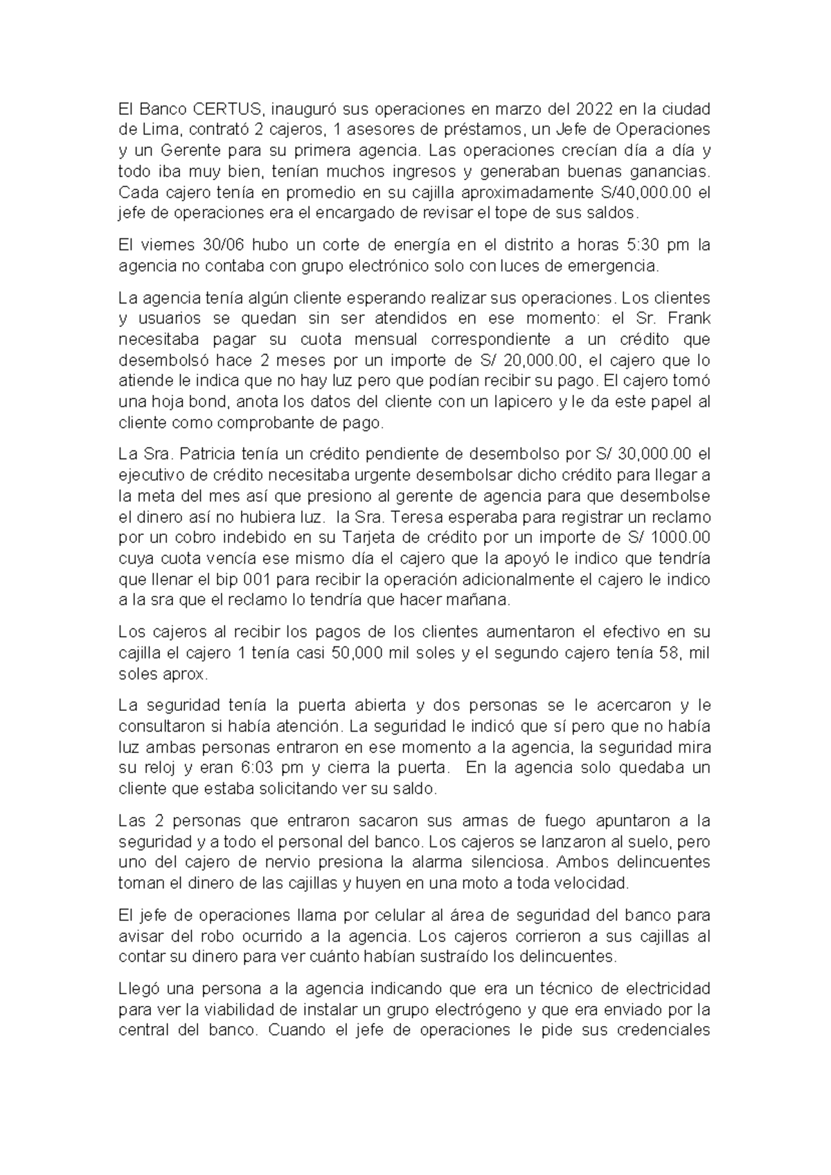 El Banco Certus EV4 - efwf - El Banco CERTUS, inauguró sus operaciones ...