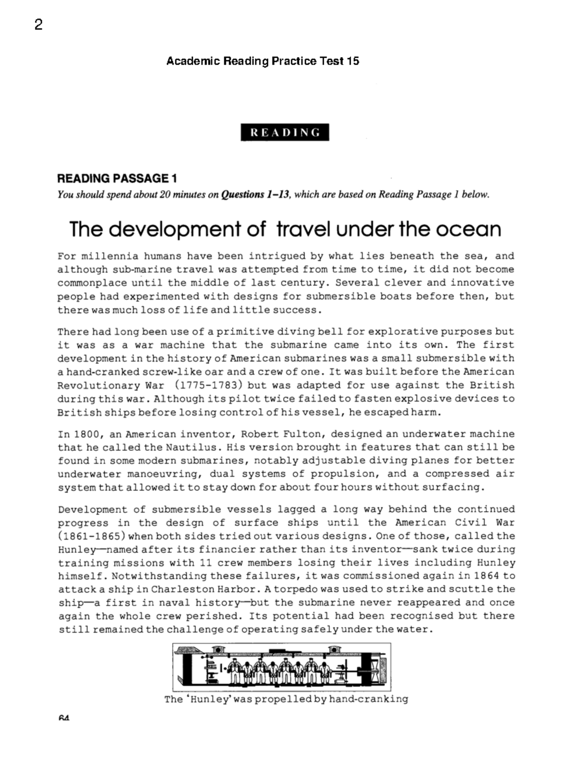Ieltsfever Academic Reading Practice Test 15 Pdf English Language And