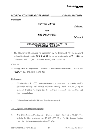 N1 Claim FORM - N1 Claim form (CPR Part 7) (06) © Crown Copyright 2022 ...