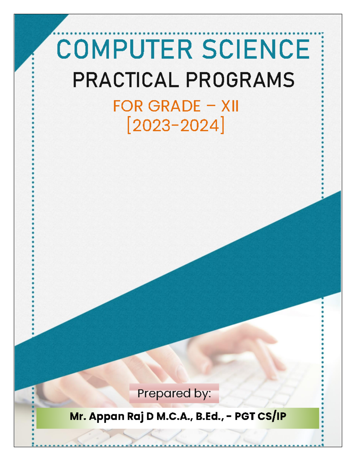 Class 12 CS Practical Exercises 2023-2024( Updated) - COMPUTER SCIENCE PRACTICAL PROGRAMS FOR ...