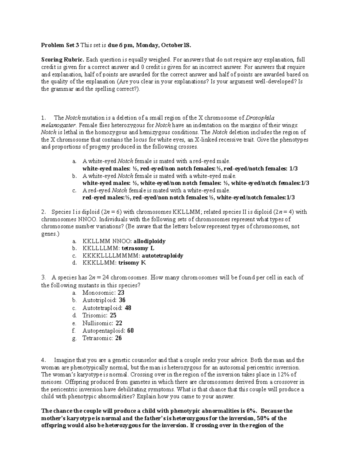 Problem Set 3 F 2021 - BIOL 3060 - USU - Studocu