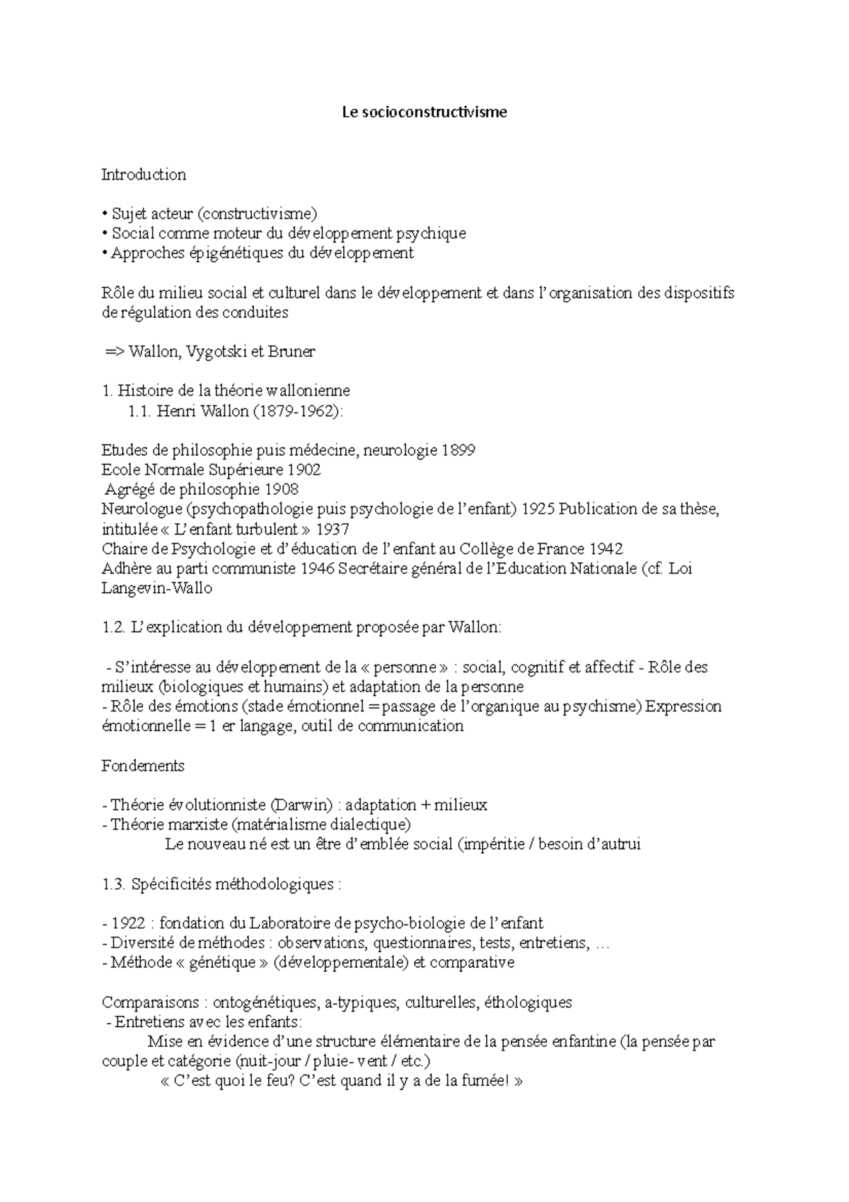 Le socioconstructivisme - Le socioconstructivisme Introduction Sujet acteur (constructivisme ...