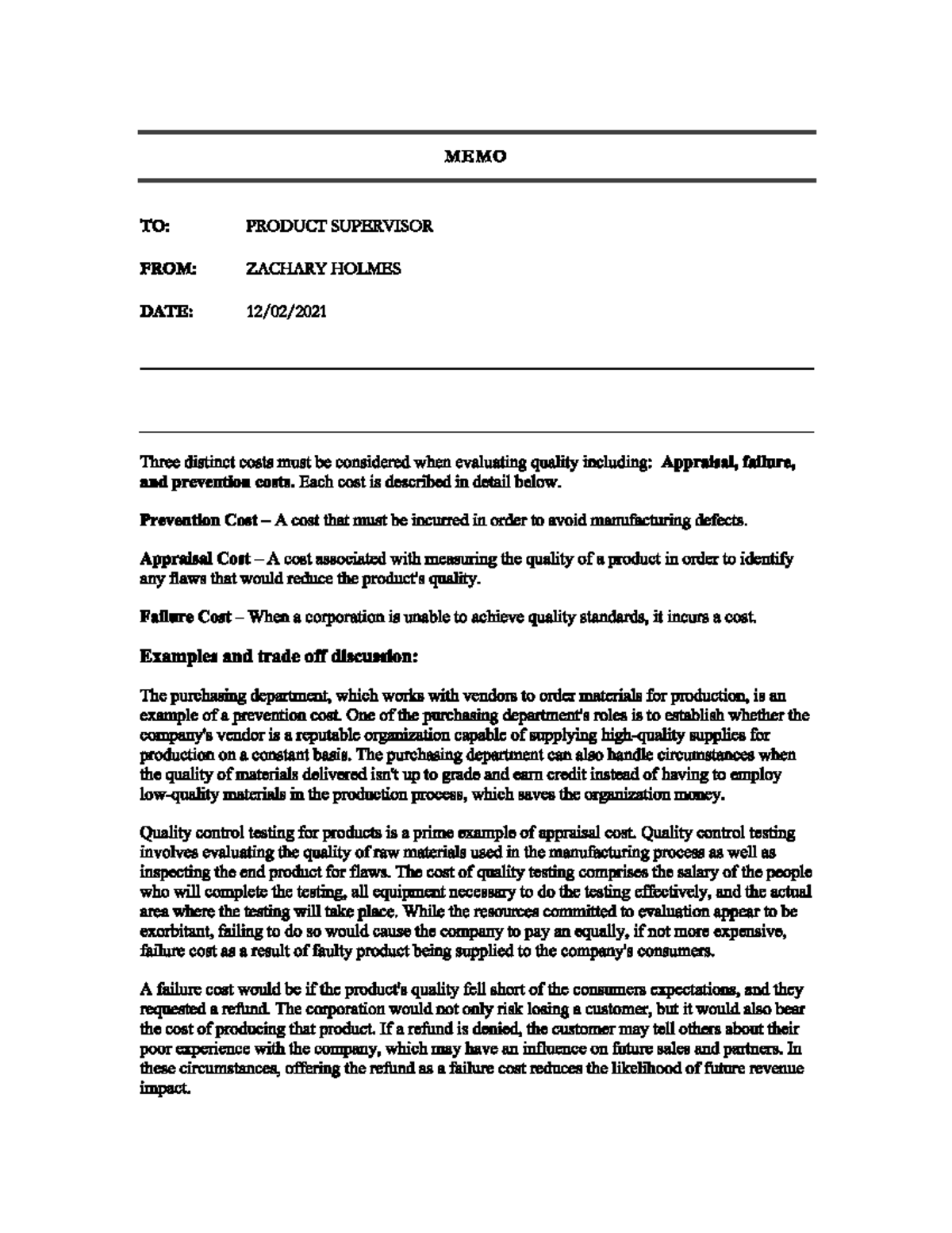 QHT Task 1 - QHT 1 Task 1 - QHT1 - Studocu