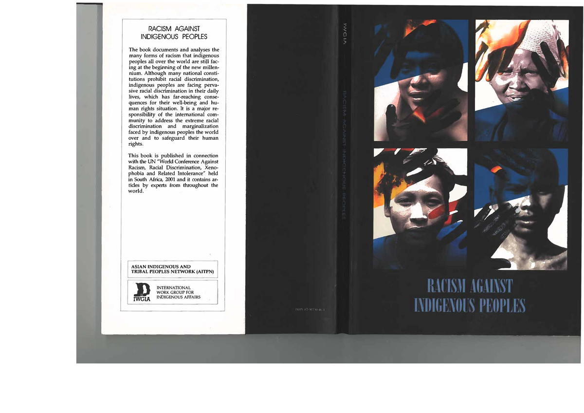Racism Against Indigenous Peoples by Suhas Chakma Marianne Jensen ...