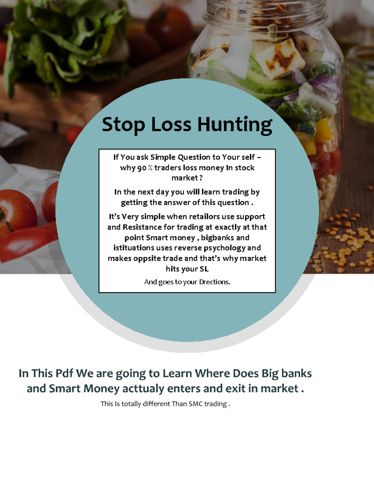 Stop Loss Huntin 1 - Stop Loss Hunting If You ask Simple Question to ...