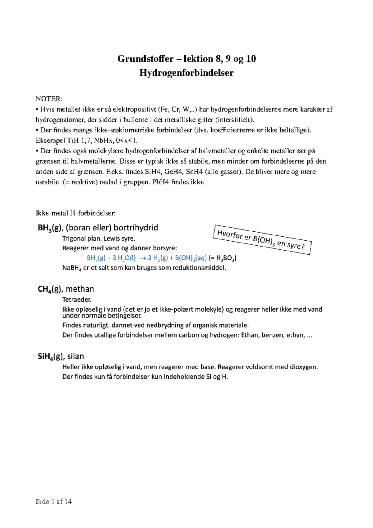 Grundstoffer – lektion 8, 9 og 10 - Grundstoffer – lektion 8, 9 og 10 ...