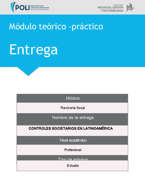 Evaluación final POli - puntos evaluables - Evaluación final ...