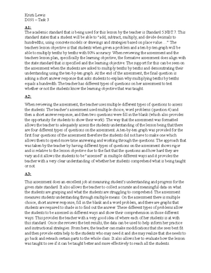 Inclusive Classroom Unit 2 Module 3 Notebook - - Studocu