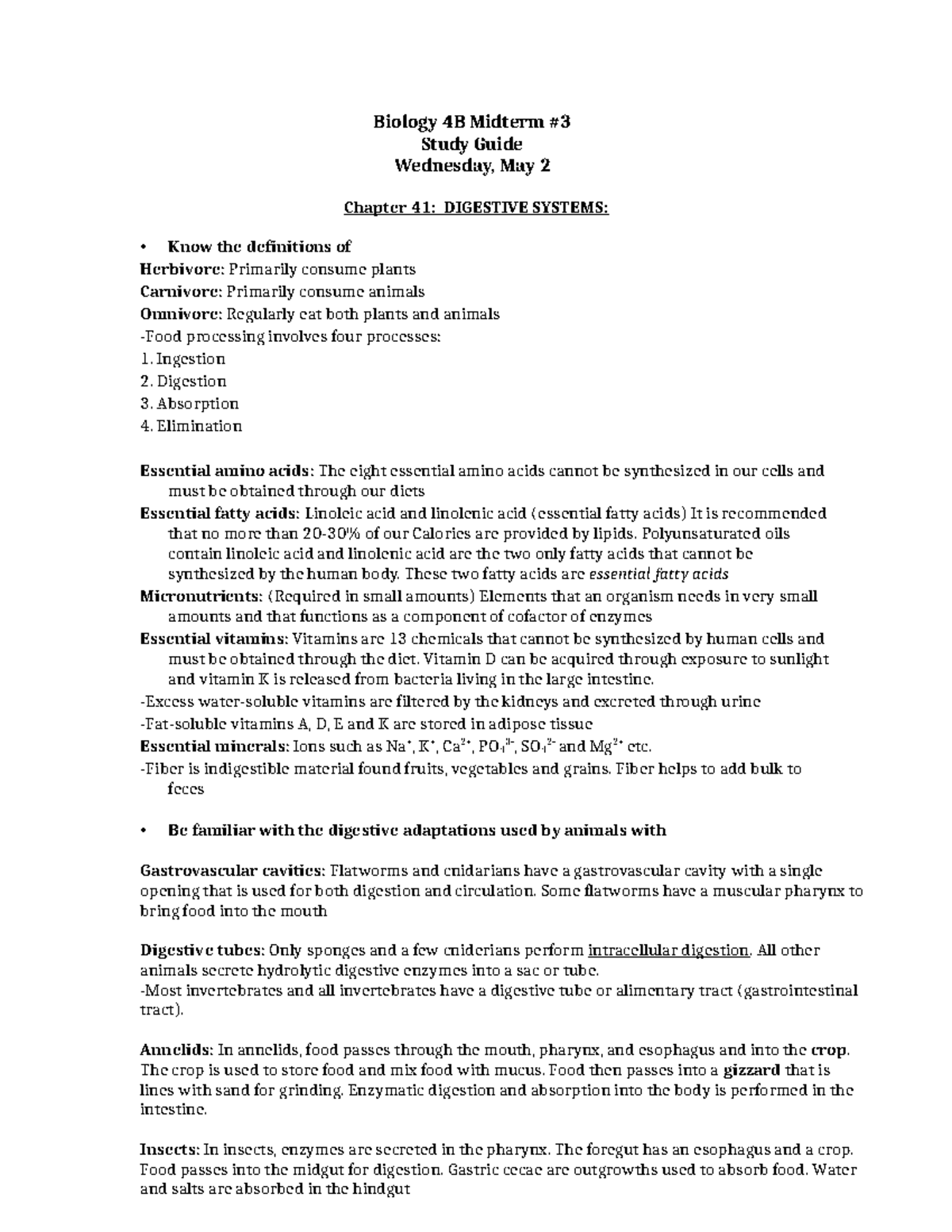 Biology 4B - Polyunsaturated oils contain linoleic acid and linolenic ...