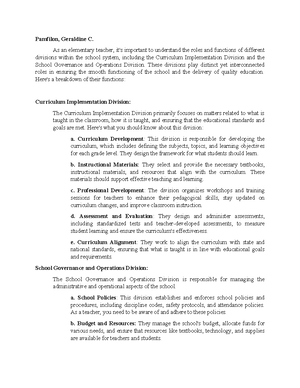 Special Science Program Public Schools Processing Sheet - PROCESSING ...