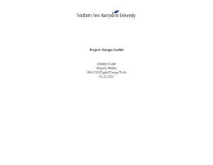 GRA 200 Project Template - GRA-200-X2253 - SNHU - Studocu