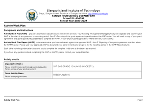 PROF ED 104 SG 4 - Study Guide - Unit 4 - The Teacher as School Culture ...