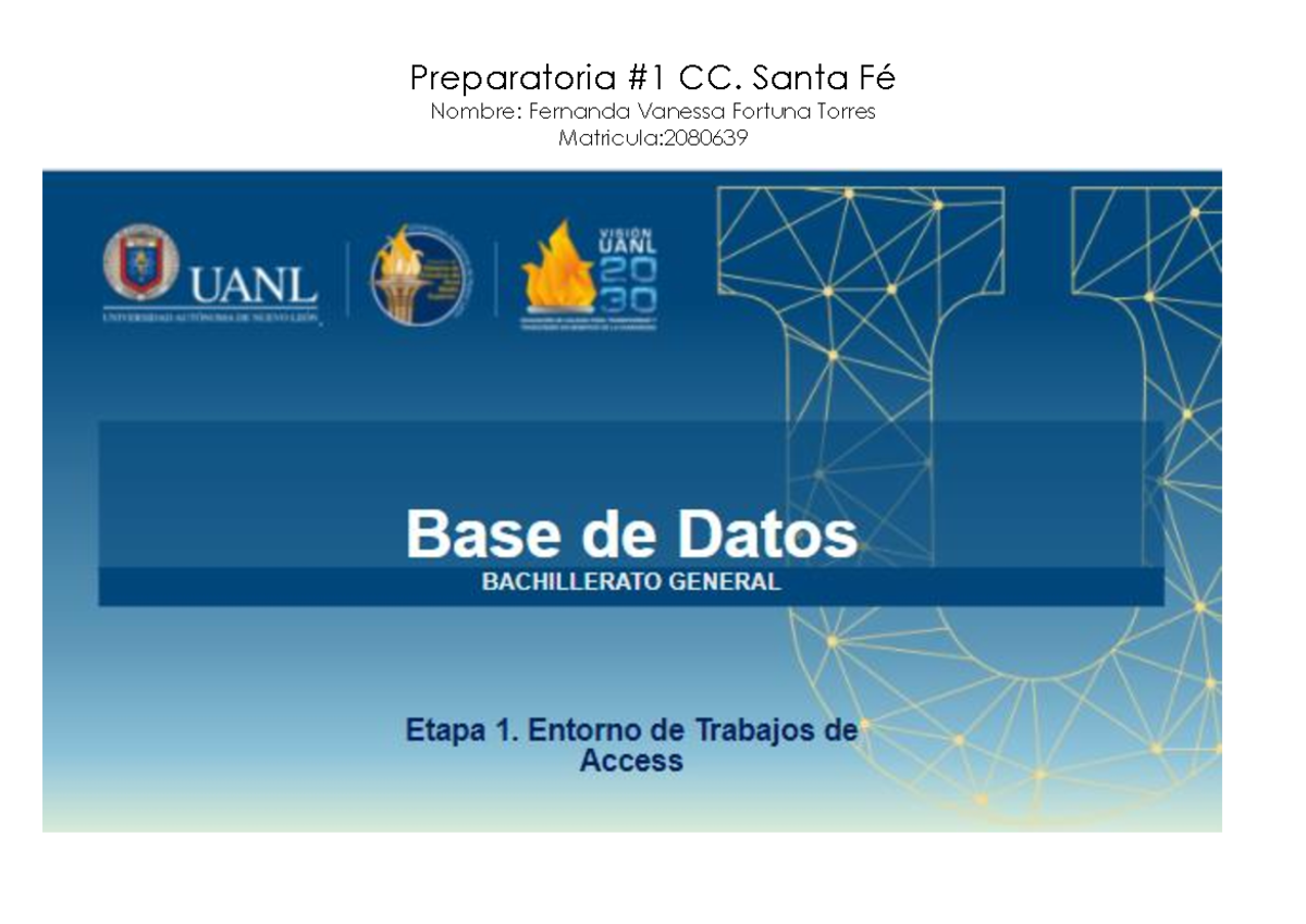 FVFT EV1 ME - .... - Nombre: Fernanda Vanessa Fortuna Torres Nombre ...