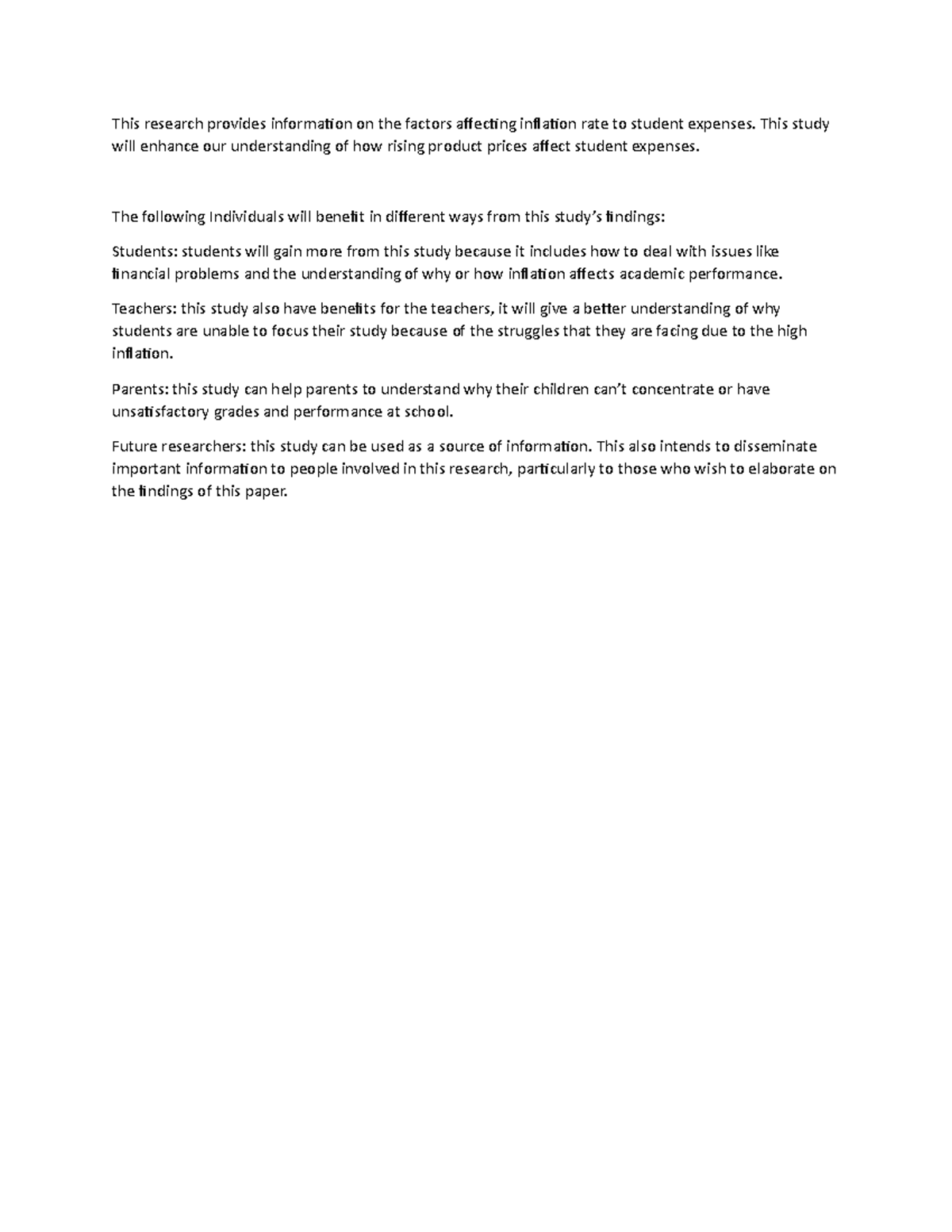 Heh - Research - This research provides information on the factors ...