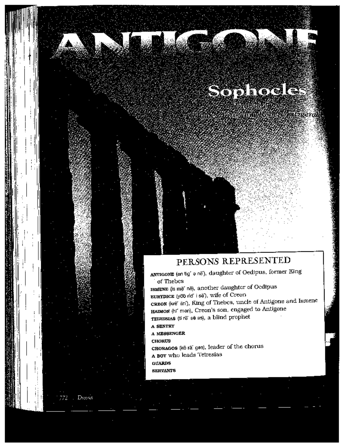 English I - Unit III - Antigone - Copy of Play Prologue-Scene 2 ...