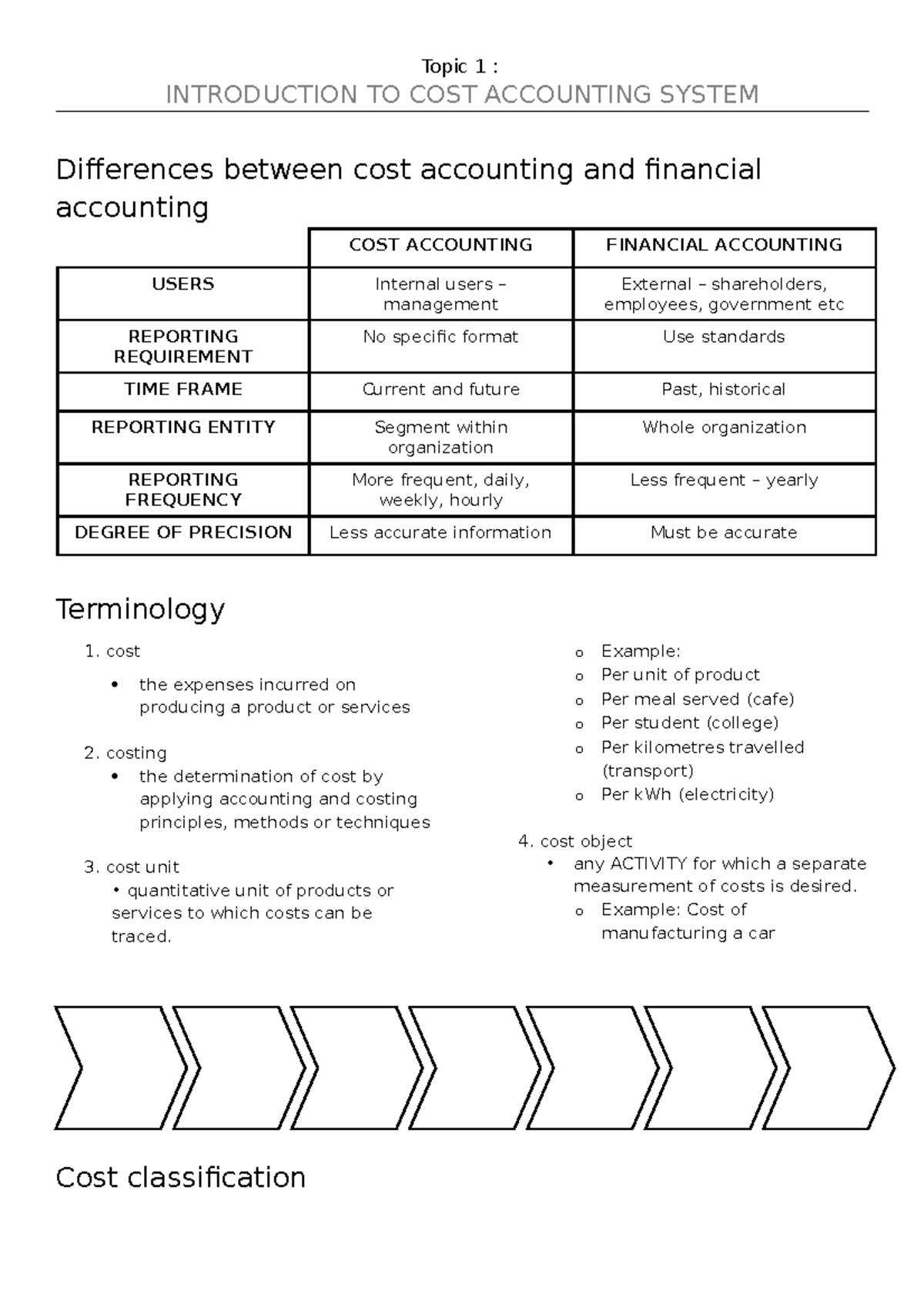 1. Intro TO COST ACC System - nature traceability function behaviour ...