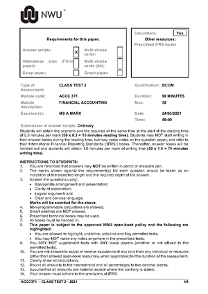Chapter 5 Group Statements - Examples of Intragroup transactions ...