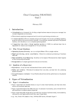 Unit 4 - Cloud Controller - UNIT -4: CLOUD CONTROLLER Distributed ...