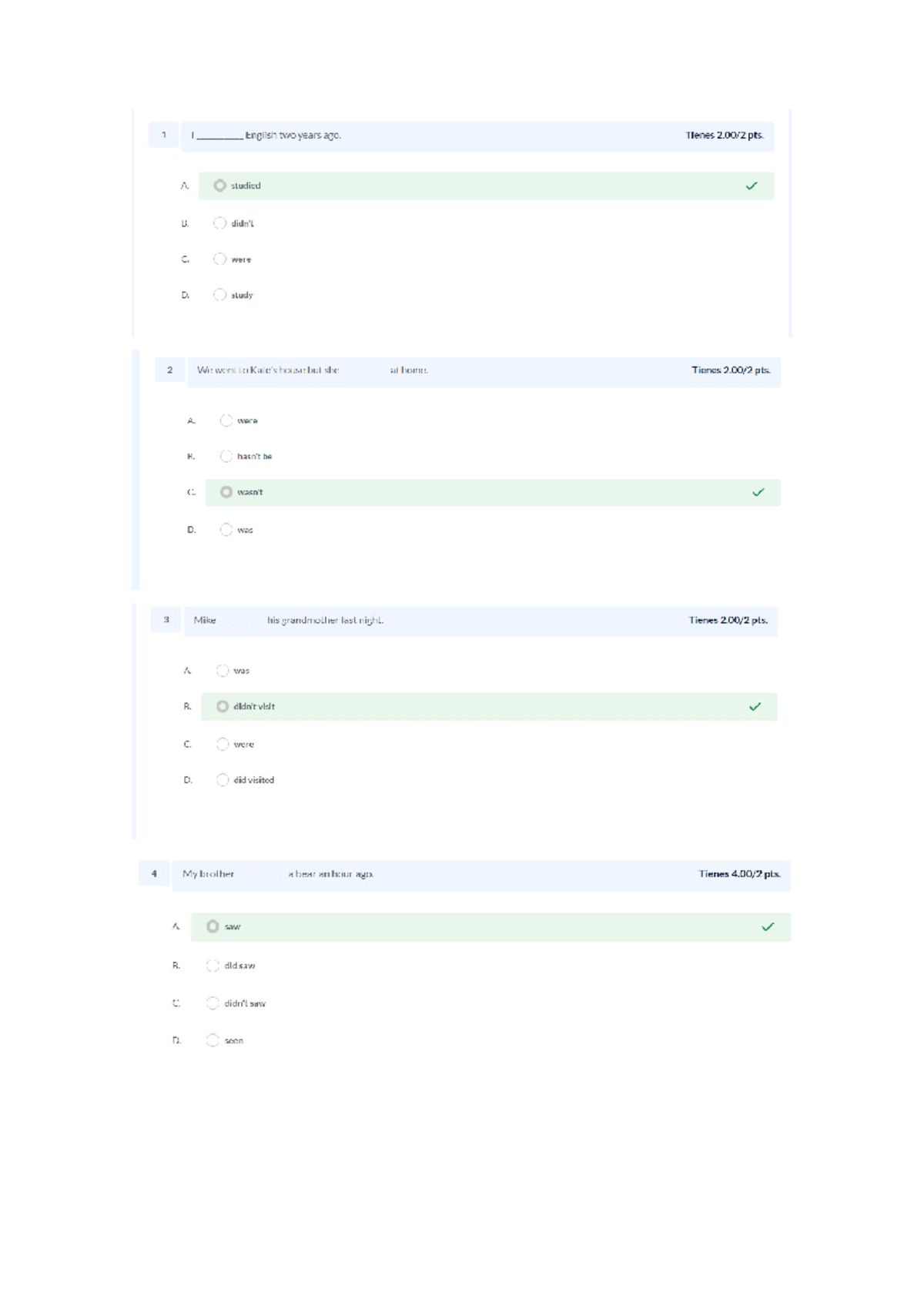 Week 01 - Pre-Task: Quiz - Weekly Quiz - ingles IV - Studocu