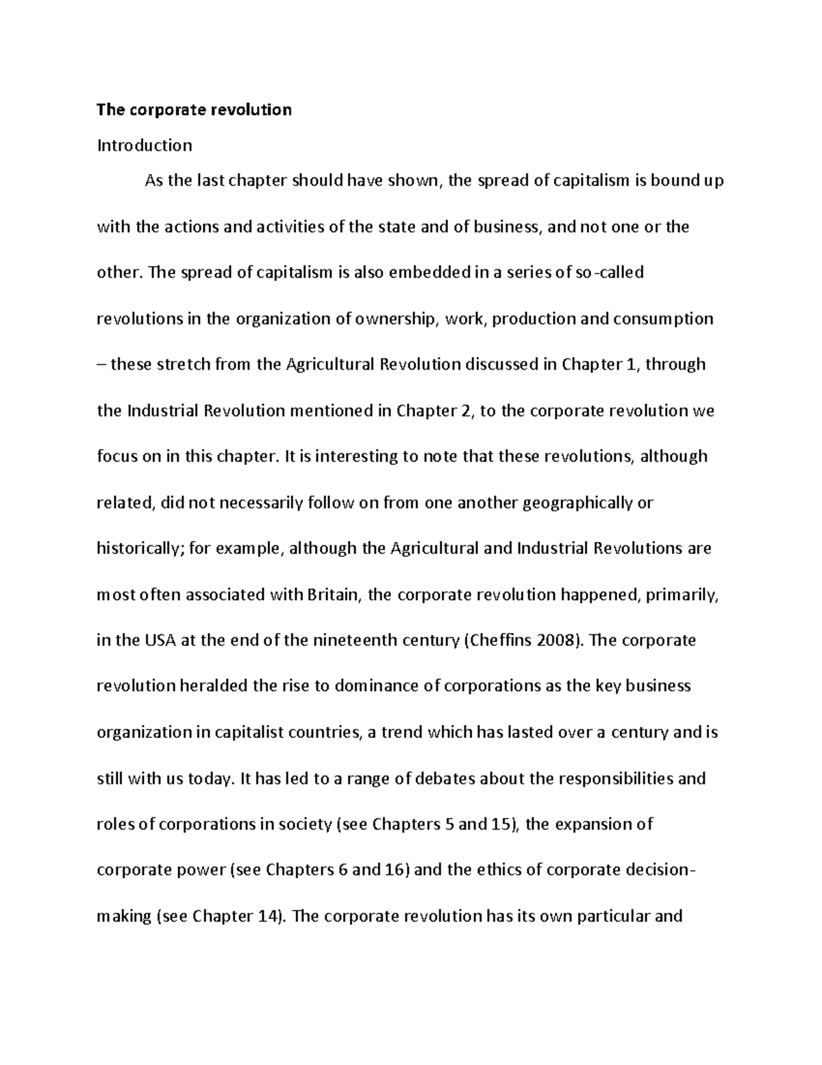 AP-SOSC-2340 Corporate Revolution - The corporate revolution ...