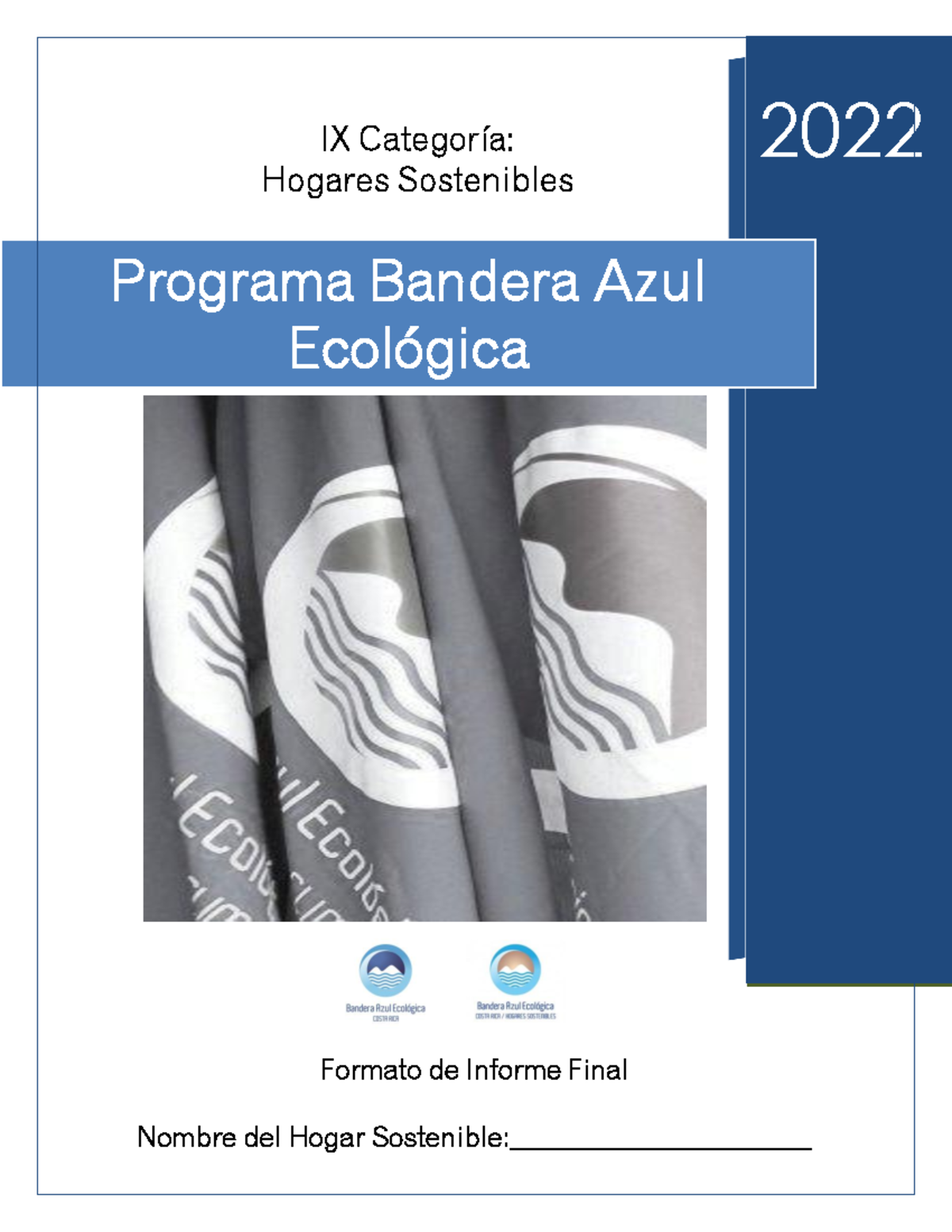 Formato Informe Hogares Sostenibles 2022 - Informe Final 20 21 Programa ...