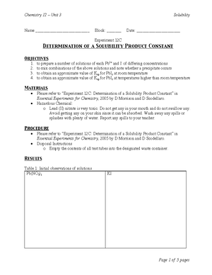 Chemistry STPM Project - SEKOLAH MENENGAH KEBANGSAAN CHIO MIN CHEMISTRY ...
