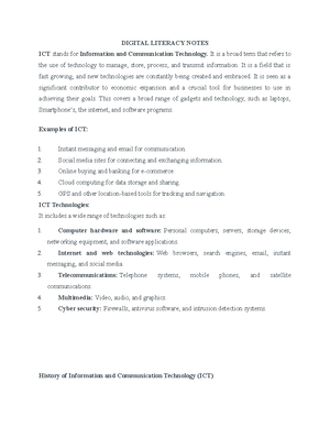 Digital Literacy Level 5 - TVET CDACC DIGITAL LITERACY LEVEL 5 WRITTEN ...