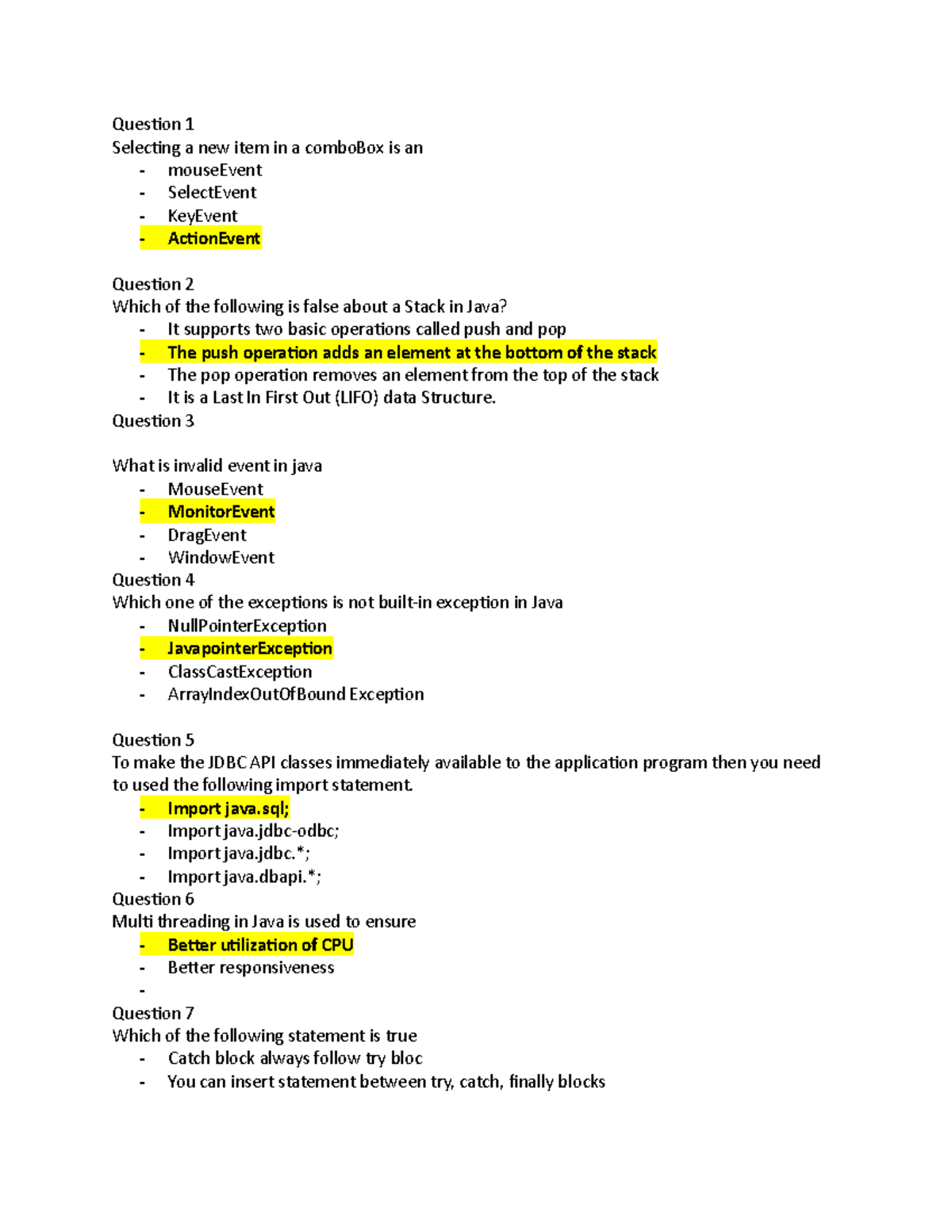 Comp 228 Test Finals Questions and Asnwers - Comp228 - Centennial ...
