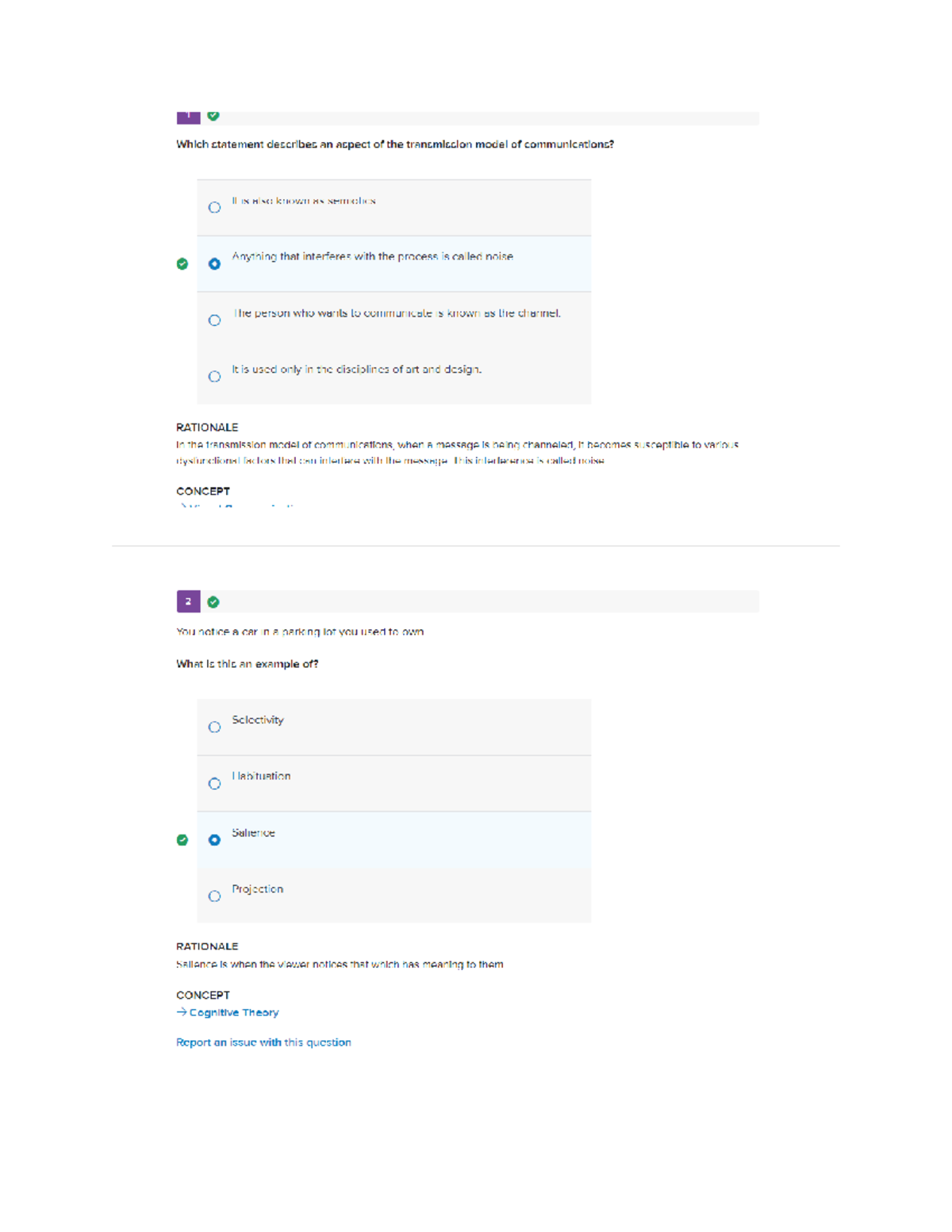 Visual commun test1 - COM2050 - Studocu