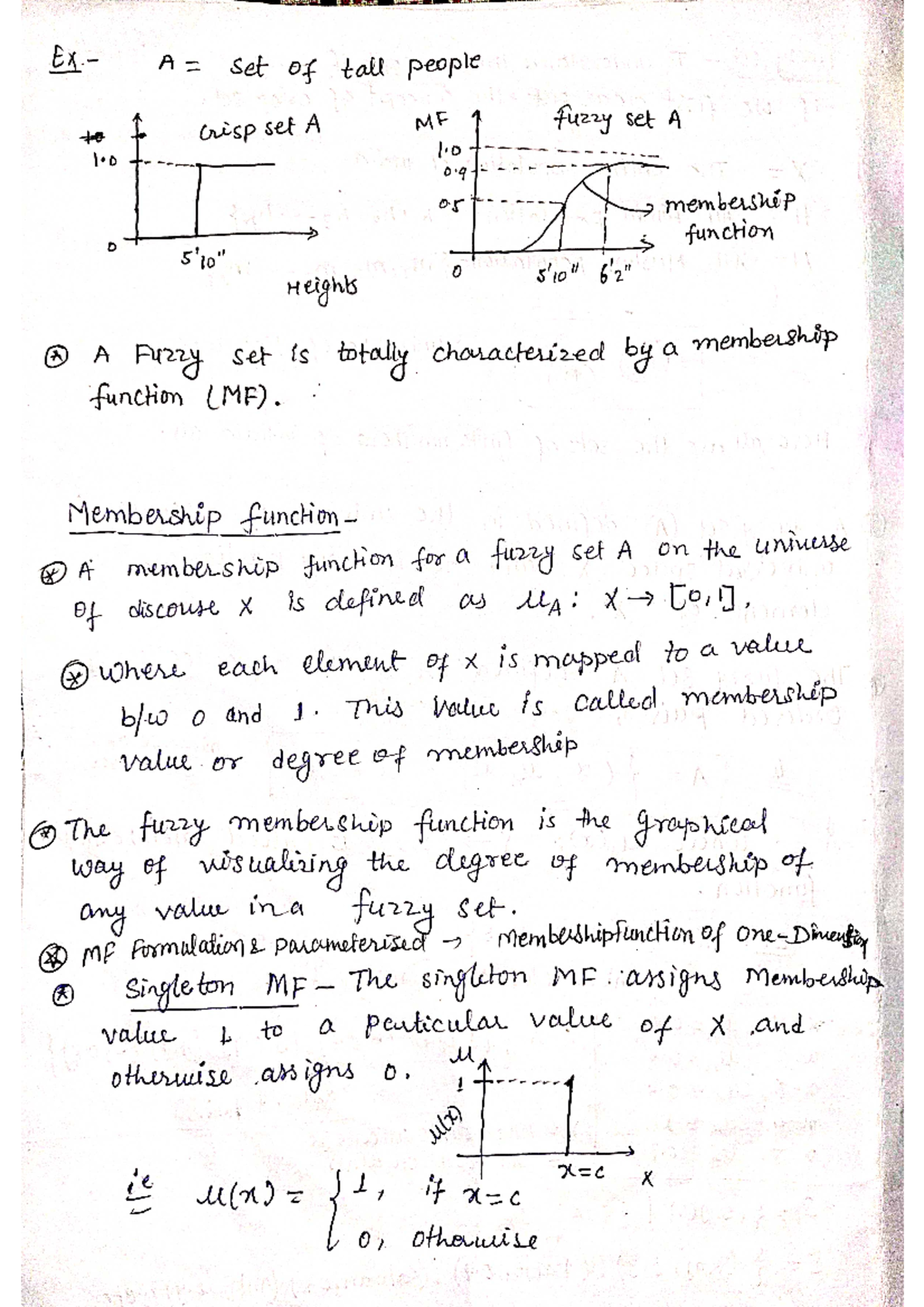 Membership function - Membership function A membership function for a fuzzy set A on the ...