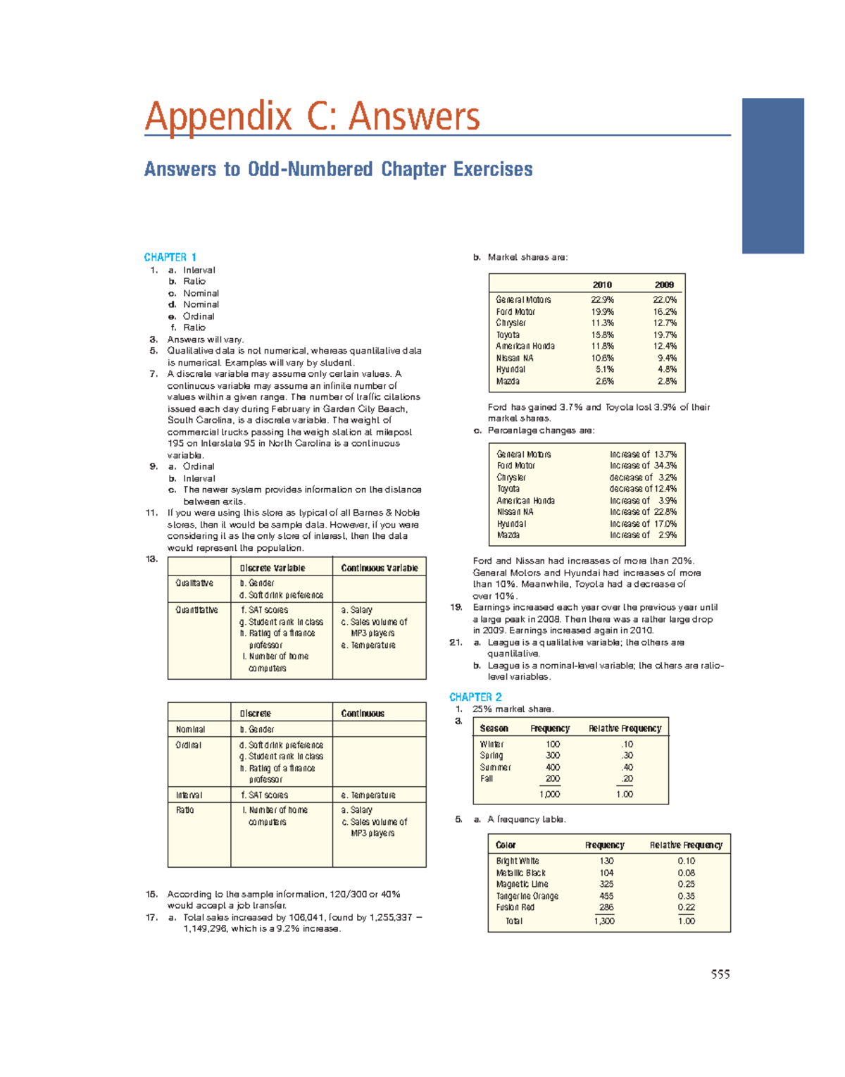 Appendix C - Answers to Odd-Numbered Chapter Exercises - 8:25 PM Page ...