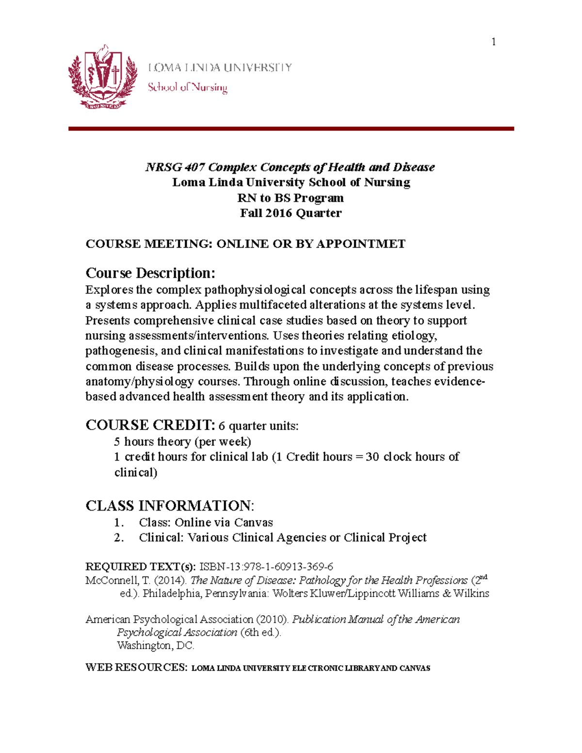 407 Syllabus - fluid mechanics for the student at sjsu - NRSG 407 ...