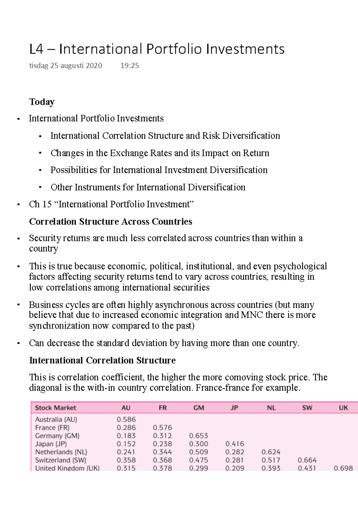 L4 – International Portfolio Investments - Today International ...