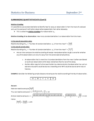 Test 1 with answers - STA - Department of Statistics and Computer ...