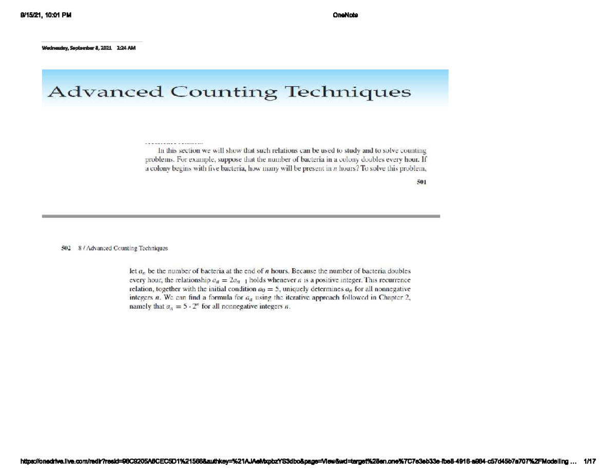 recurrence relation class notes lpu - Mathematics - LPU - Studocu