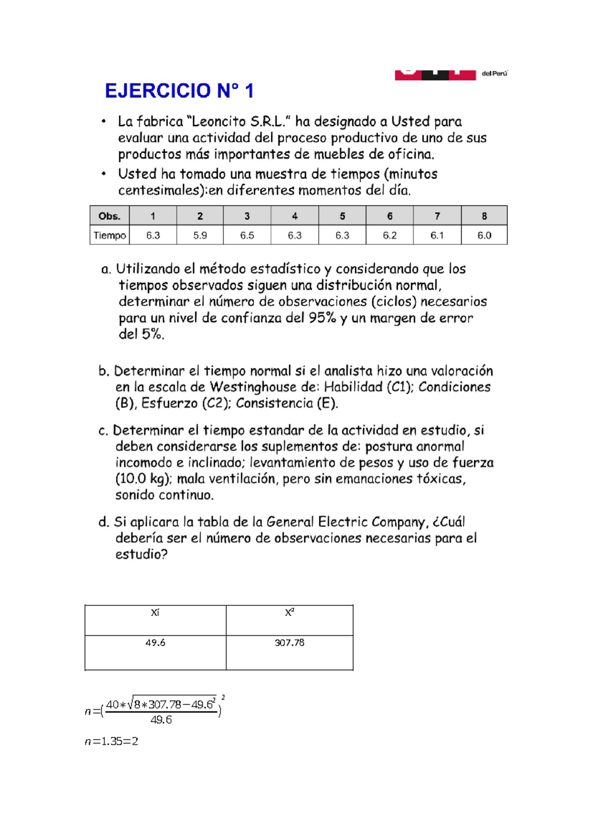 Ejercicios propuestos - n=( 2