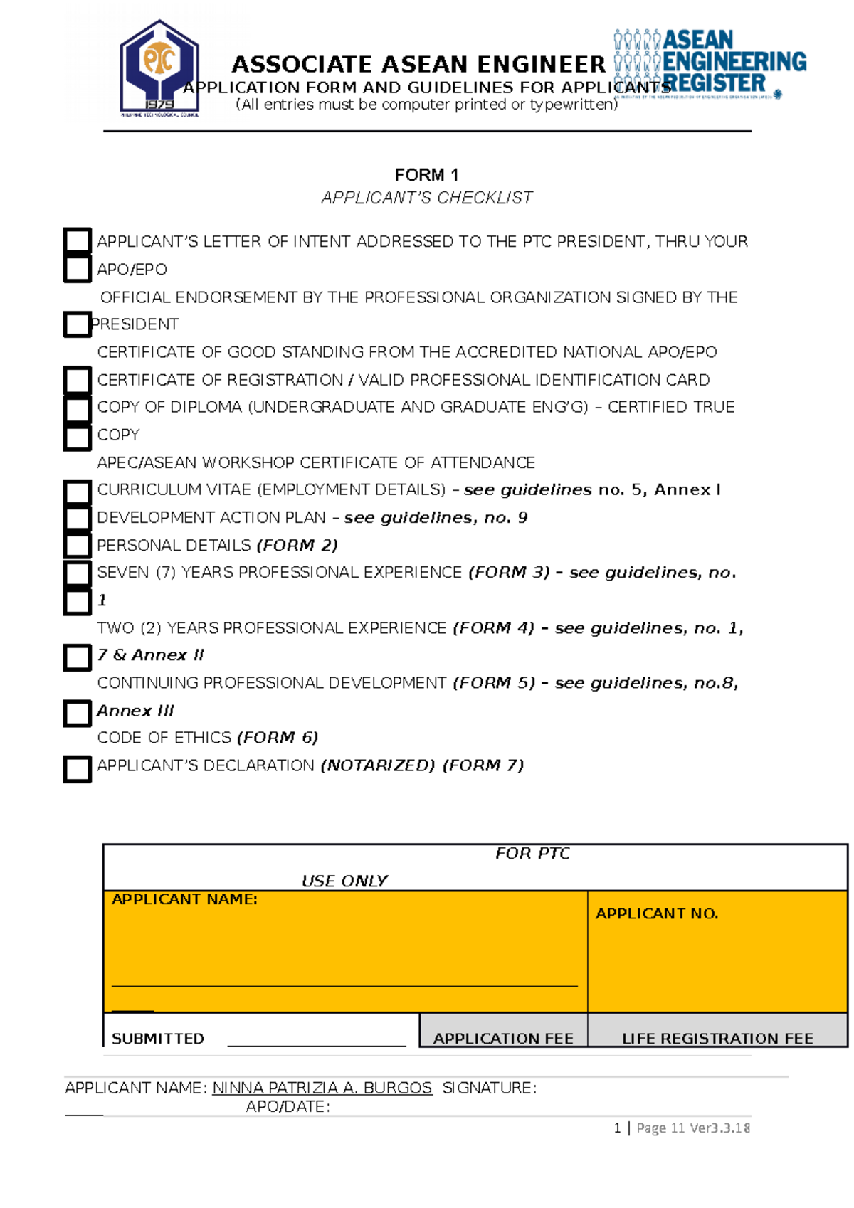 AAE-Application-Form (Semi - Done) - APPLICATION FORM AND GUIDELINES ...