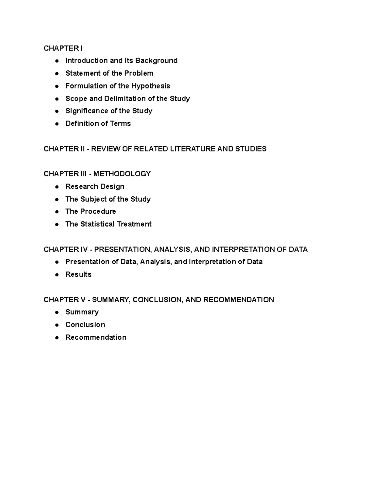Investigatory-Project - CHAPTER I Introduction and Its Background Statement of the Problem - Studocu