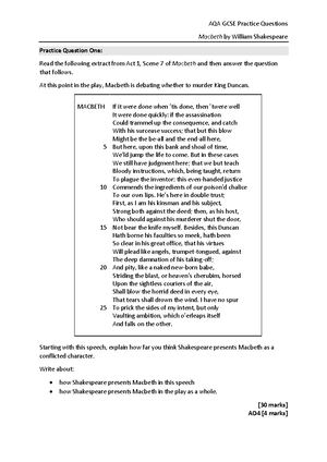 PDF Key Extracts - Act 4 - work. - MACBETH BY WILLIAM SHAKESPEARE Name ...