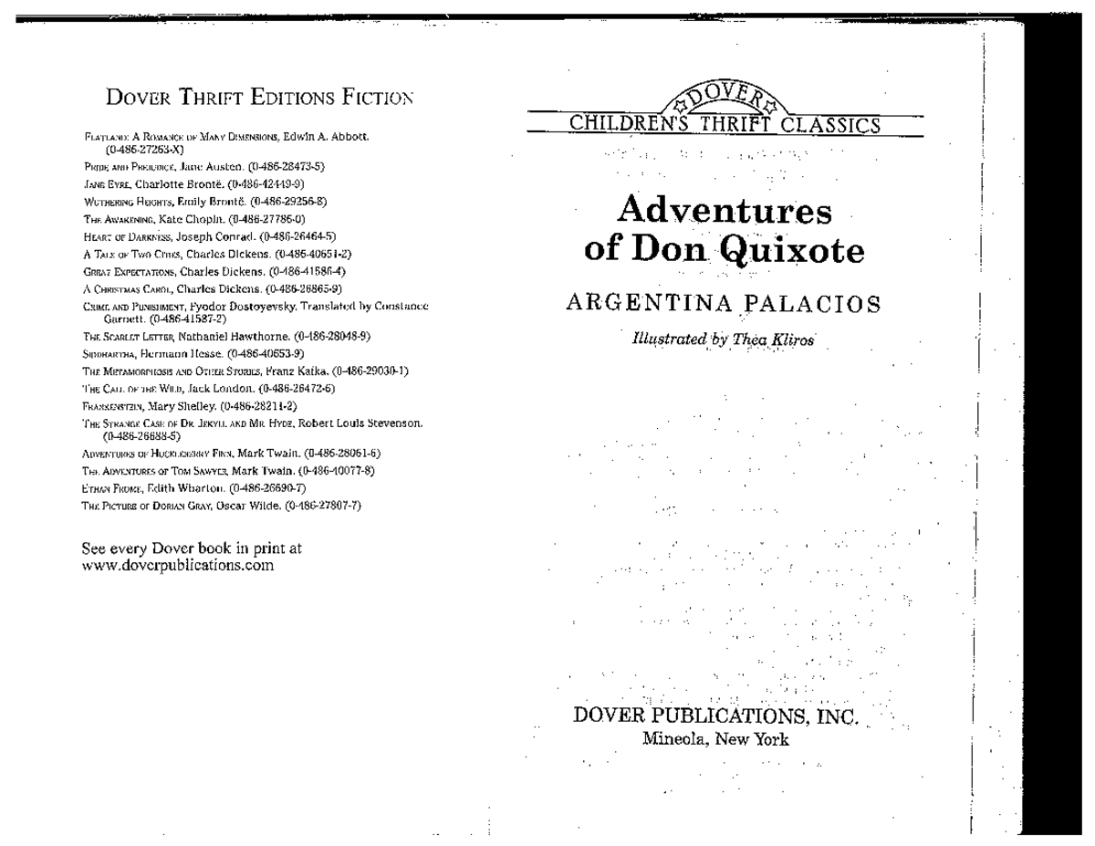 DON Quixote - World Literature - Studocu