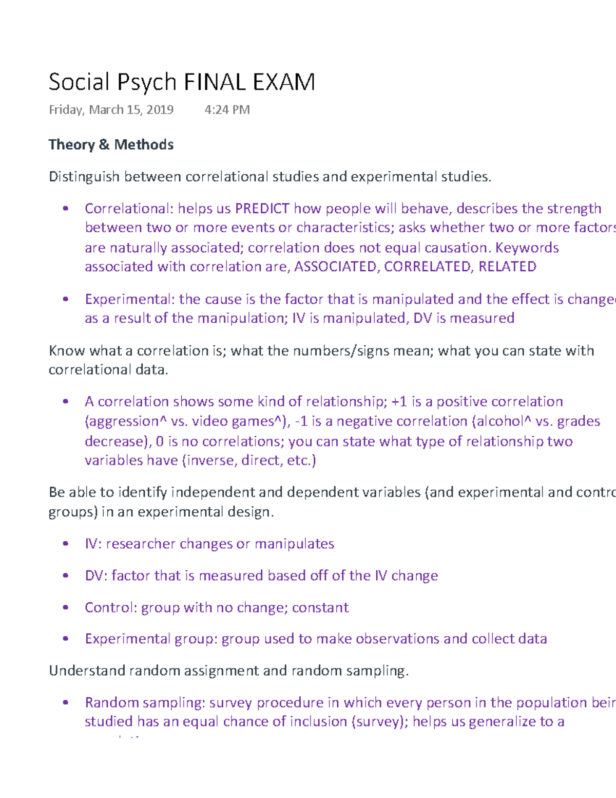 Social Psych Final EXAM - Warning: TT: undefined function: 32 Theory & Methods Distinguish - Studocu